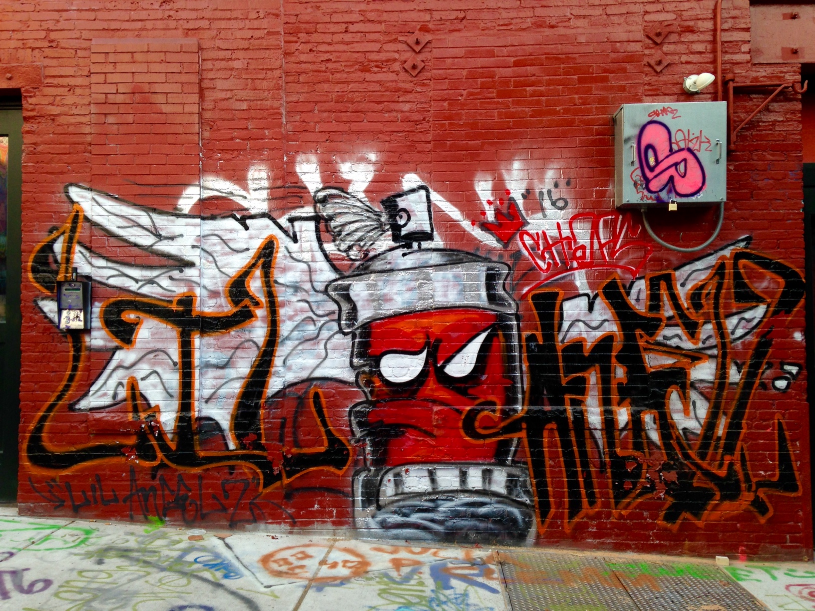 Lil Angelz – Baltimore Street Art